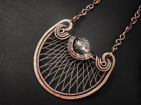 Wire Wrap Tutorialwire Wrapping Pattern Wirearttutorials Art Etsy Singapore