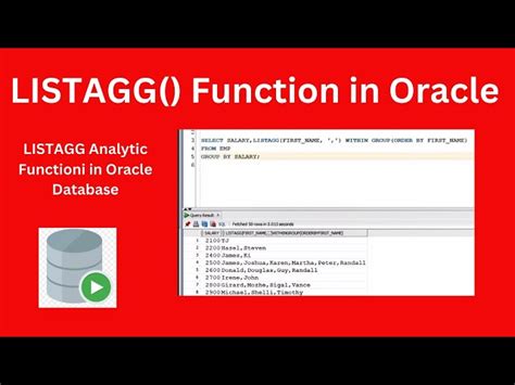Deduplicating And Creating Lists Oracle Sql Listagg Oracle Database