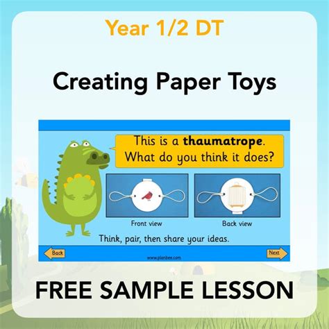 Design And Technology Ks1 Lessons And Dt Ideas Planbee