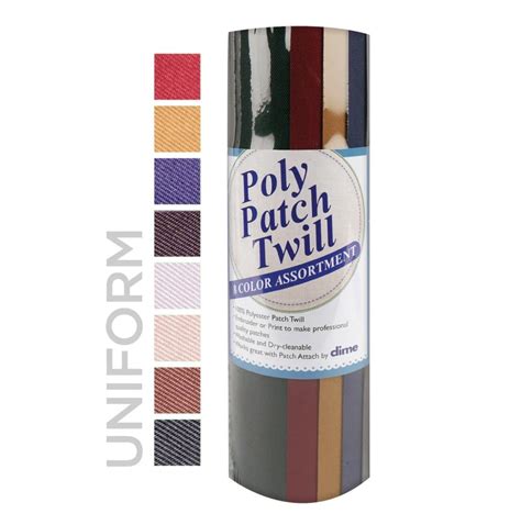 Poly Patch Twill — Purely Gates Embroidery