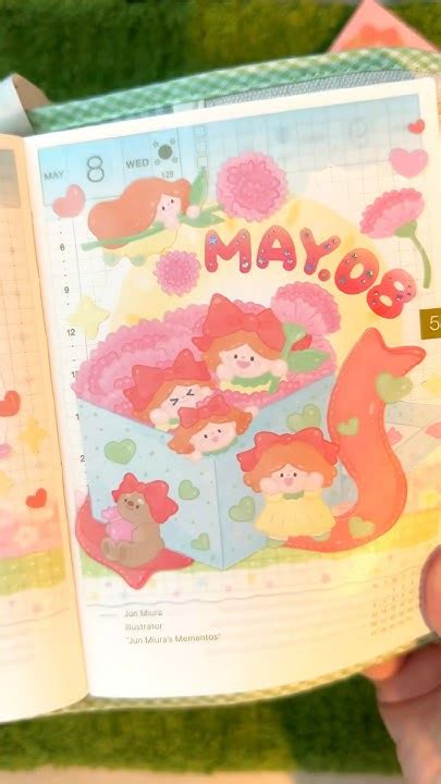 💐5월엔 카네이션 일러스트로 다꾸해요 딸기크림 알파벳 숫자 한글 다꾸 스티커 Journal With Straw6errycream Youtube