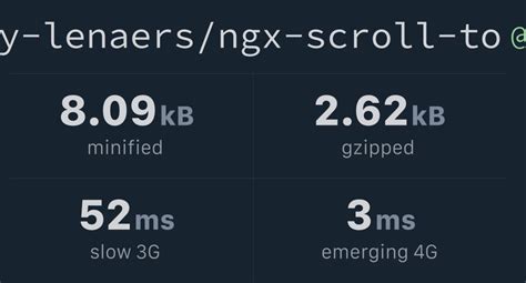 Nicky Lenaersngx Scroll To Bundlephobia