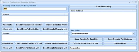Random Email Address Generator Software