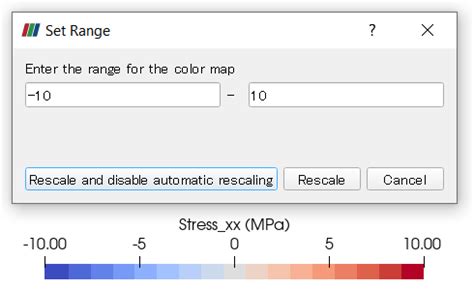 Visualization How Can I Make The Color Range Symmetric Around Zero In Paraview