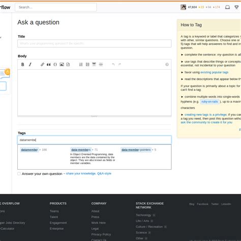 Datamember Didnt Point Me To Its Synonym Meta Stack Overflow