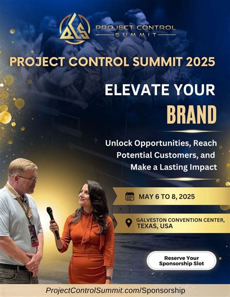Pcsummit2025 Projectcontrolsummit Sponsorship Projectcontrols Projectmanagement Conference