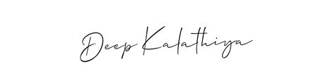 87 Deep Kalathiya Name Signature Style Ideas Amazing Online Signature