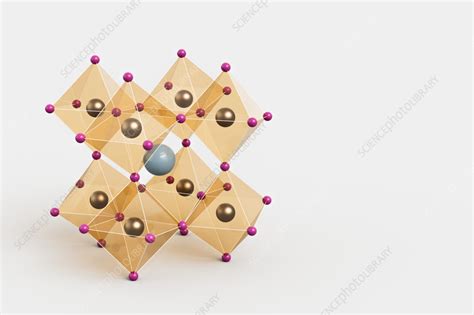 Perovskite Structure Illustration Stock Image F0431220 Science