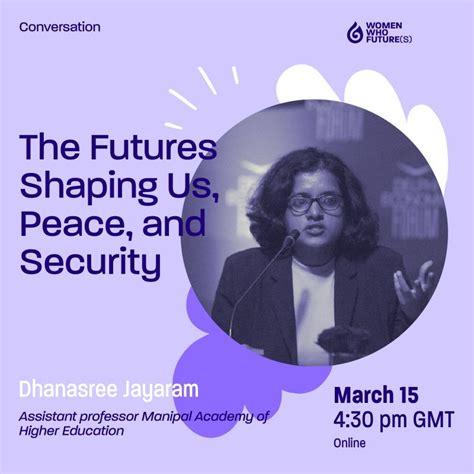 Dhanasree Jayaram On Linkedin Womenwhofutures