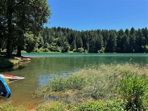 Kayak And Fish At Henry Hagg Lake Oregon