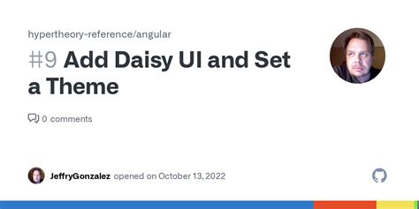 Add Daisy UI And Set A Theme Issue Hypertheory Reference Angular GitHub