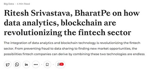 Rashi Agarwal On Linkedin Dataanalytics Blockchain Fintechrevolution