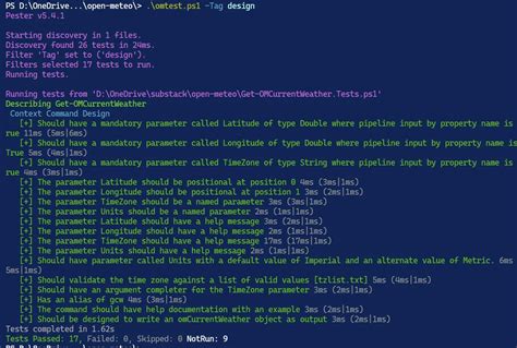 Creating A Powershell Weather Command Part 5 • Buttondown