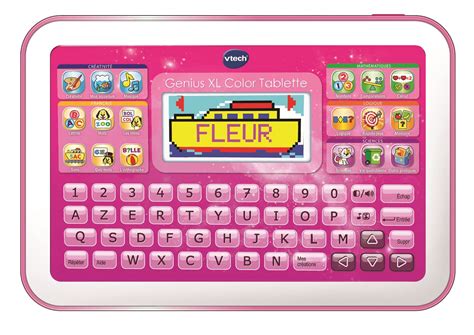 Vtech Little App Learning Tablet Colour Screen Pink Whitepink 337