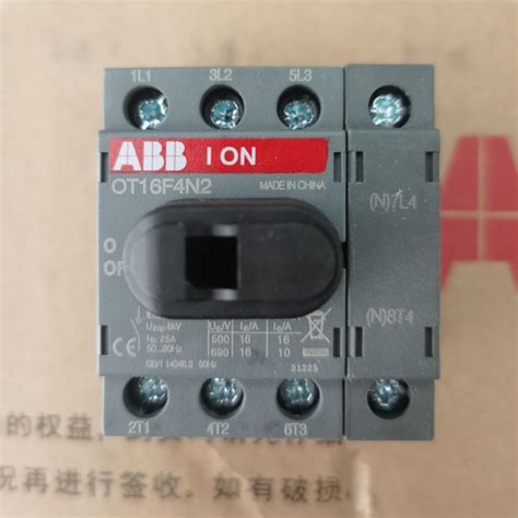 Abb Switch Disconnector Ot16f4n2 Ot25f4n2 Ot40f4n2 Ebay