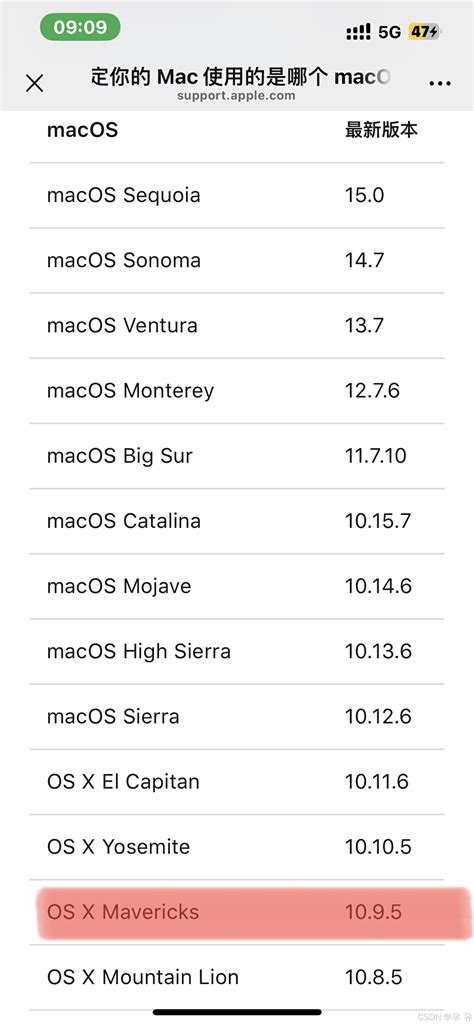 Macos系统版本太低，更新过程及问题记录osx1095版本太低无法升级 Csdn博客