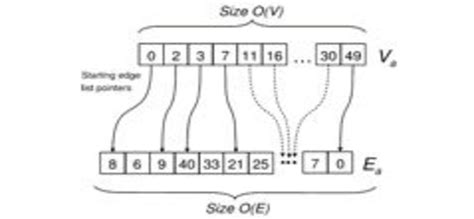 Schematic Representation Of The Adjacency List Download Scientific