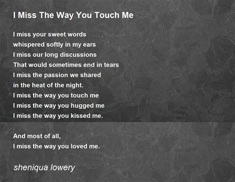 Touch Me