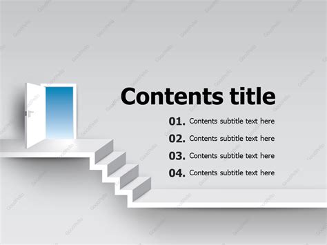 비상구 무료 피피티 고퀄리티 프레젠테이션 템플릿 굿펠로