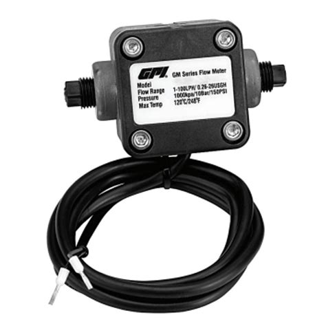 Gm001 18″ Oval Gear Pulse Meter Controls And Meters