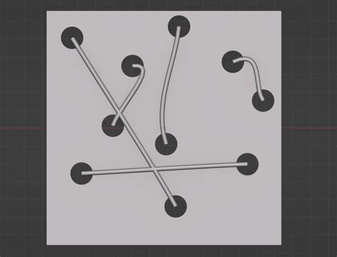 Geonodes - connect random mesh "islands" with curves? - Modeling ...