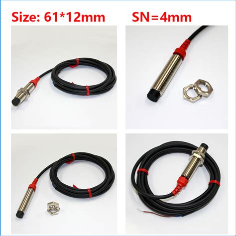 M Cylindrical Non Embeddable Inductive Proximity Sensor Switch Mm Inductive Proximity Sensor