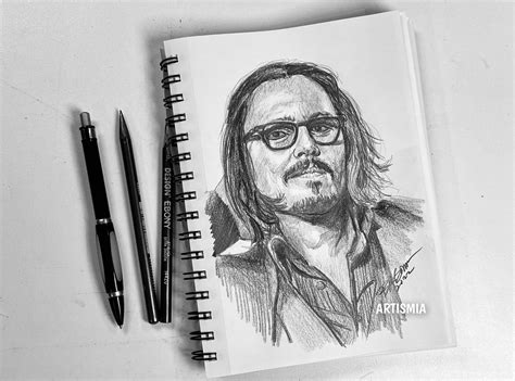 Johnny Depp Drawing