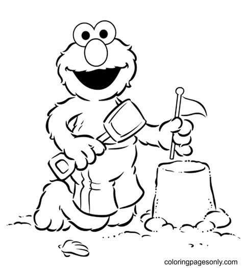 52 Elmo Coloring Pages