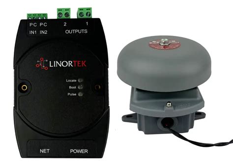 LINORTEK Netbell 2 1LBel Network Extra Loud Break Bell System Instructions