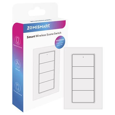 Interruptor Inalámbrico 12 Acciones Zigbee DomÓtiz Chile