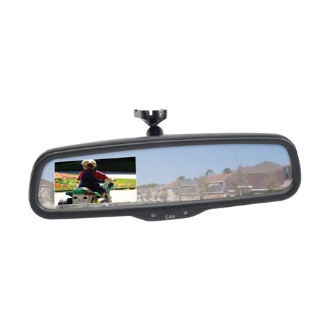 Magnadyne M37 Rear View Mirror With Built In Lcd Camera Monitor