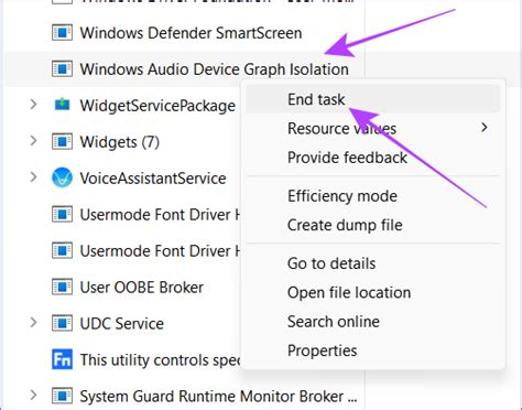 windows audio device graph isolation fix high cpu usage