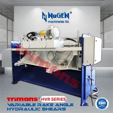 Trimans Numerically Controlled Hydraulic Shearing Machine At ₹ 980000