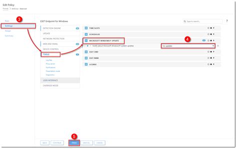 KB Disable Windows Update Or Windows Firewall Notifications In ESET PROTECT On Prem