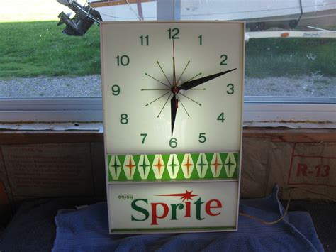 S Sprite Clock Collectors Weekly