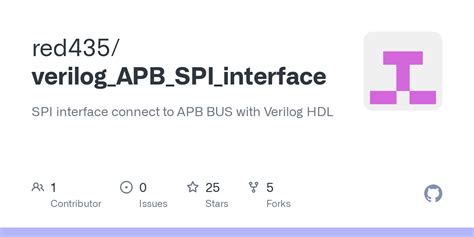 Verilogapbspiinterfaceapbinterfacev At Main · Red435verilogapb