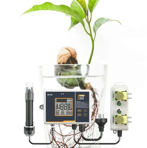 Accurate Ph Controller For Aquatic Environments Growers With Dual Relay Outputs And Dosing Pump