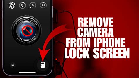 How To Remove Camera From IPhone Lock Screen In IOS 18