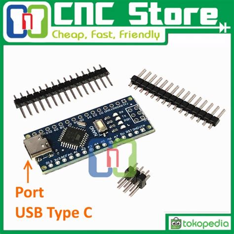 Jual NANO V USB C ATMEGA P CH G V ARDUINO COMPATIBLE BOARD USBC USB C Kab Bantul CNC