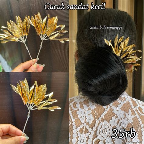 Jual Cucuk Sandat Kecil Bunga Sanggul Bunga Hair Do Shopee Indonesia