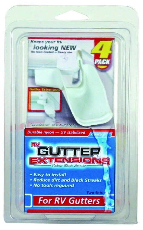 Rv Pro Gutter Spout Black Pack Of 4 Young Farts Rv Parts