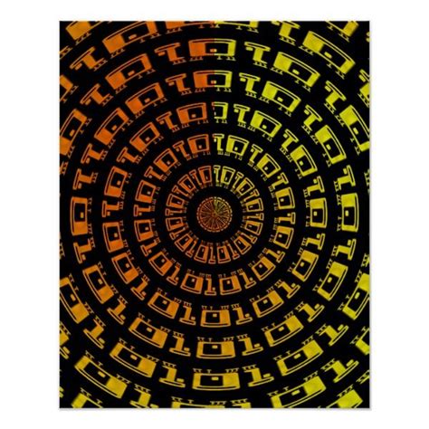 Binary Vortex Poster Zazzle Poster Math Lab Vortex