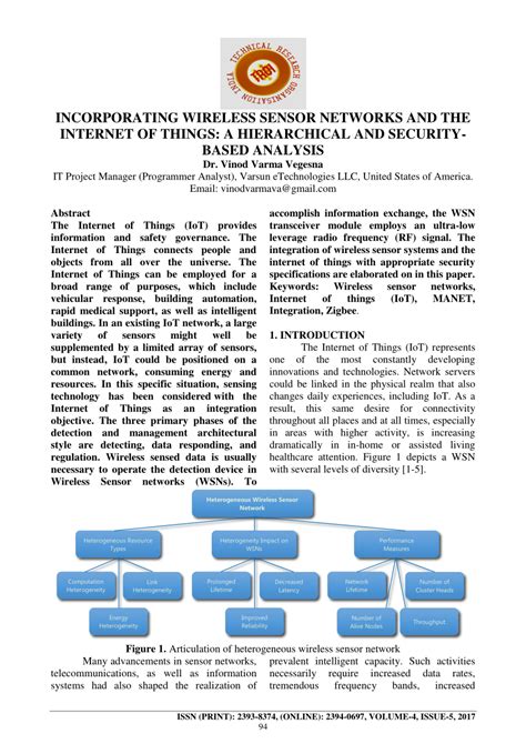 pdf incorporating wireless sensor networks and the internet of things