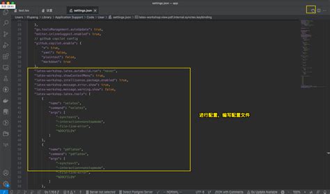 编辑器 vs code 的设置 mac 版 latex 入门与进阶