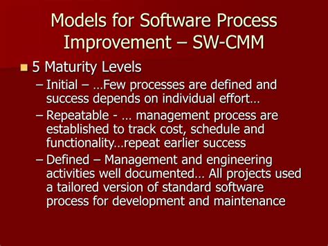 PPT Software Process Improvement PowerPoint Presentation Free Download ID 1409942