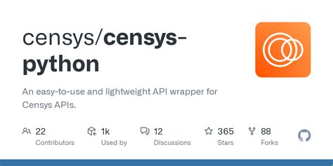 Github Censyscensys Python An Easy To Use And Lightweight Api Wrapper For Censys Apis