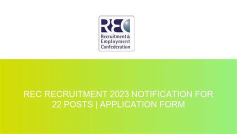 Rec Application Form 2023 Printable Forms Free Online