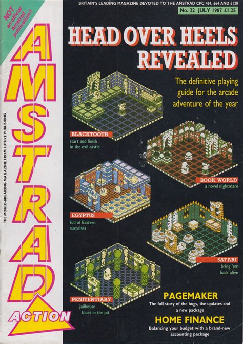 Amstrad Action July 1987 Magazine Computing History