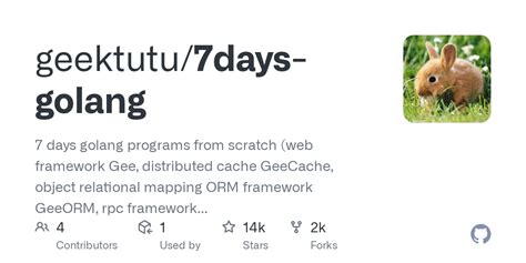 7days Golang Go Mod At Master · Geektutu 7days Golang · Github