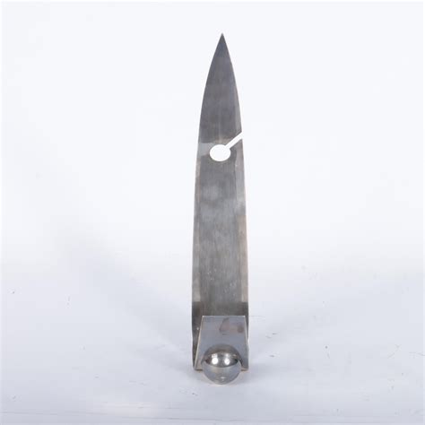 Lot David Zelman Designed Prologue 2000 Modernist Stainless Steel